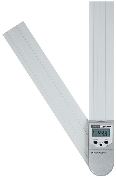 Fowler, 12” Digi-Pro Electronic Protractor, 54-440-775-1 | Measurement ...